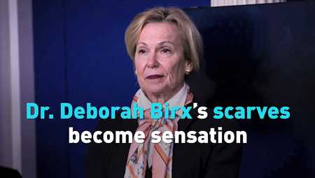 Dr. Deborah Birx's scarves become sensation - CGTN